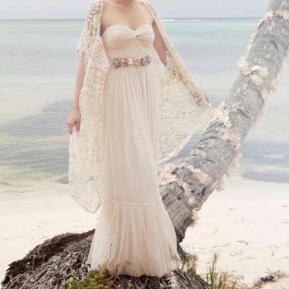 Va et Vien for BHLDN | Dresses | Nwot Va Et Vien For Bhldn Creamy Blush ...